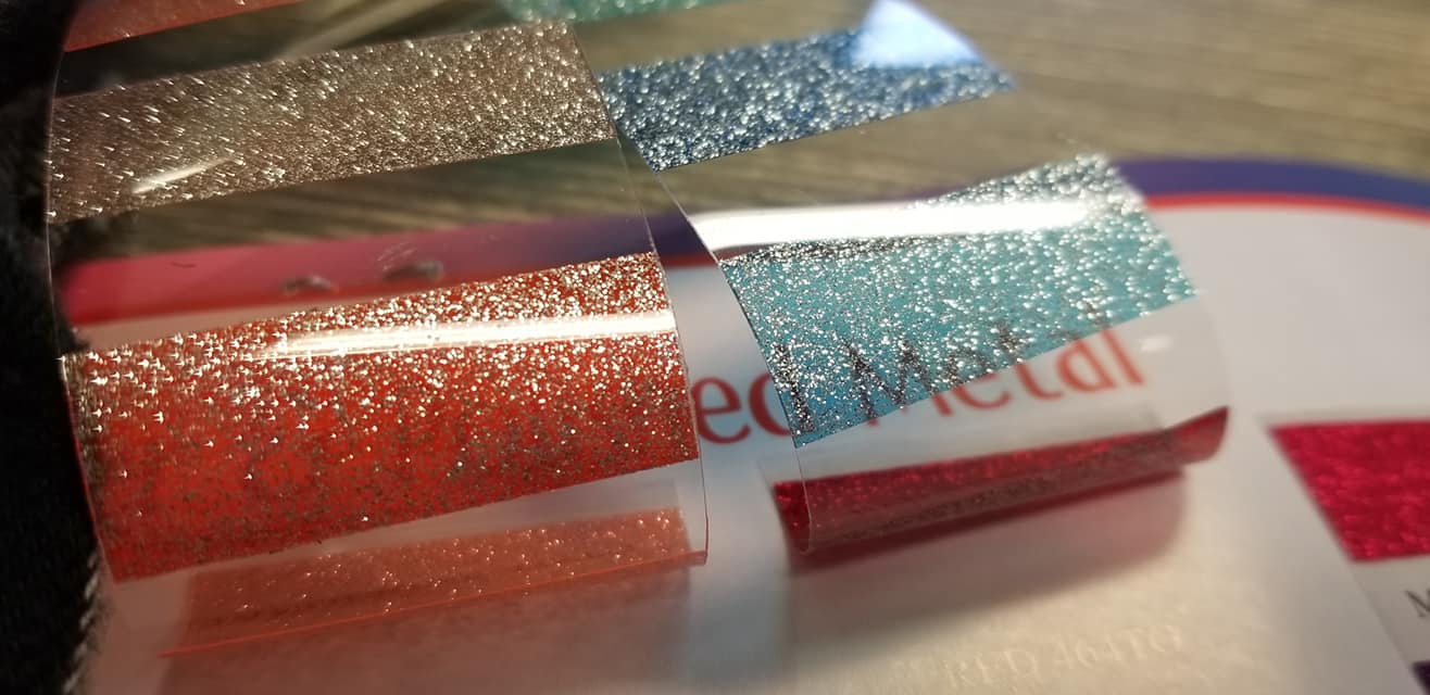 Purple Transparent Glitter Vinyl – Zindee Studios