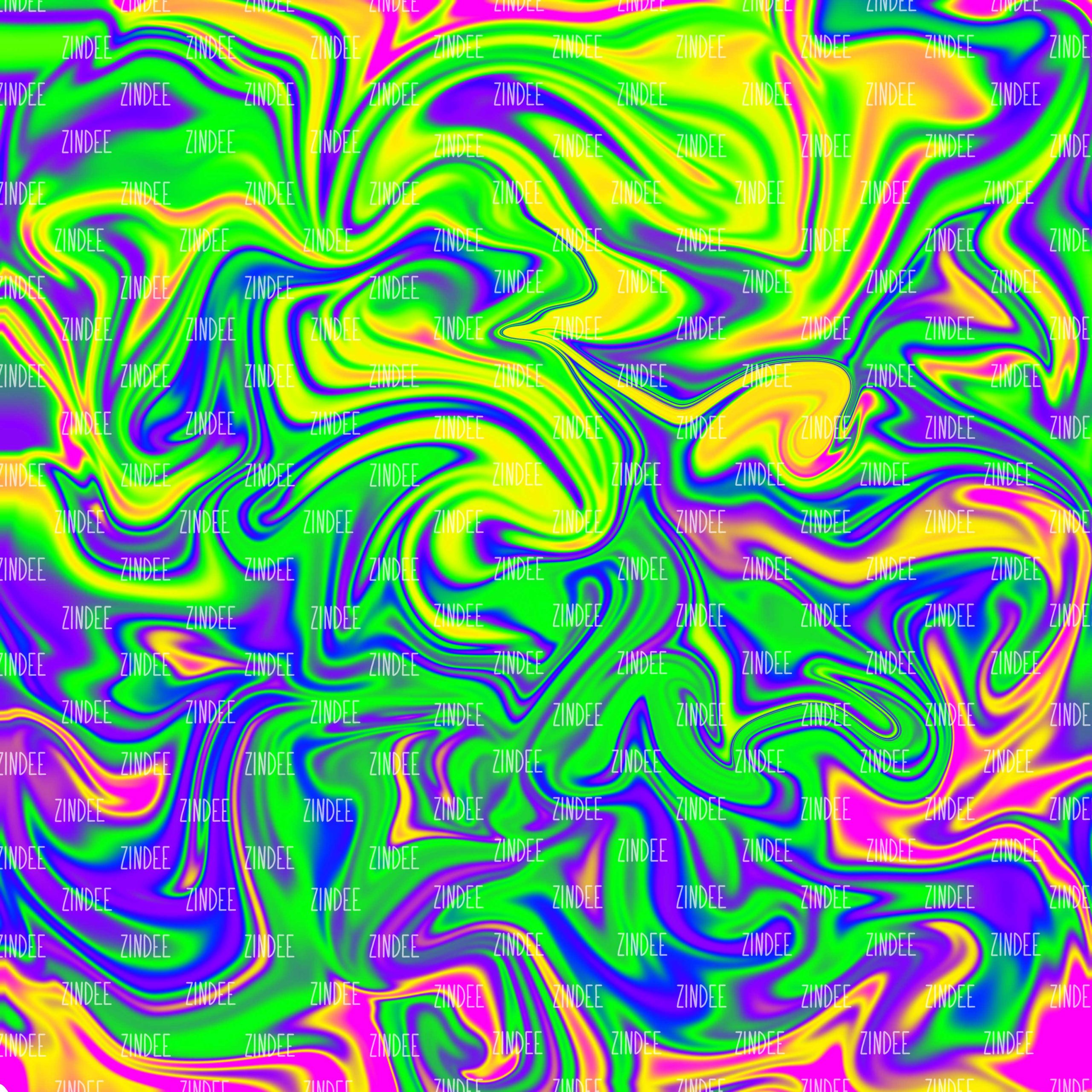 Cool Neon Swirls