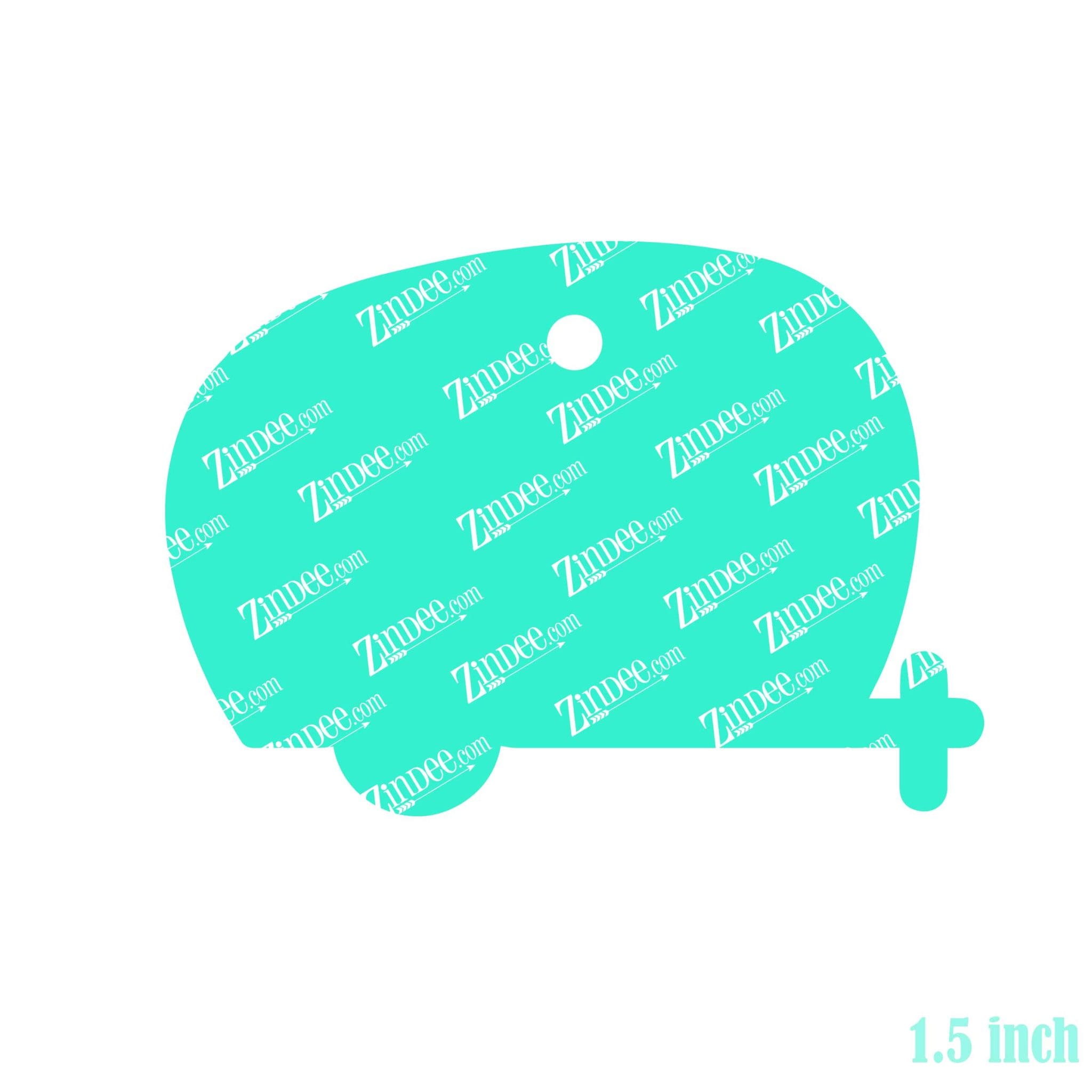 Camper Acrylic Blank- Sticker- UV DTF (1.5 inch) – Zindee