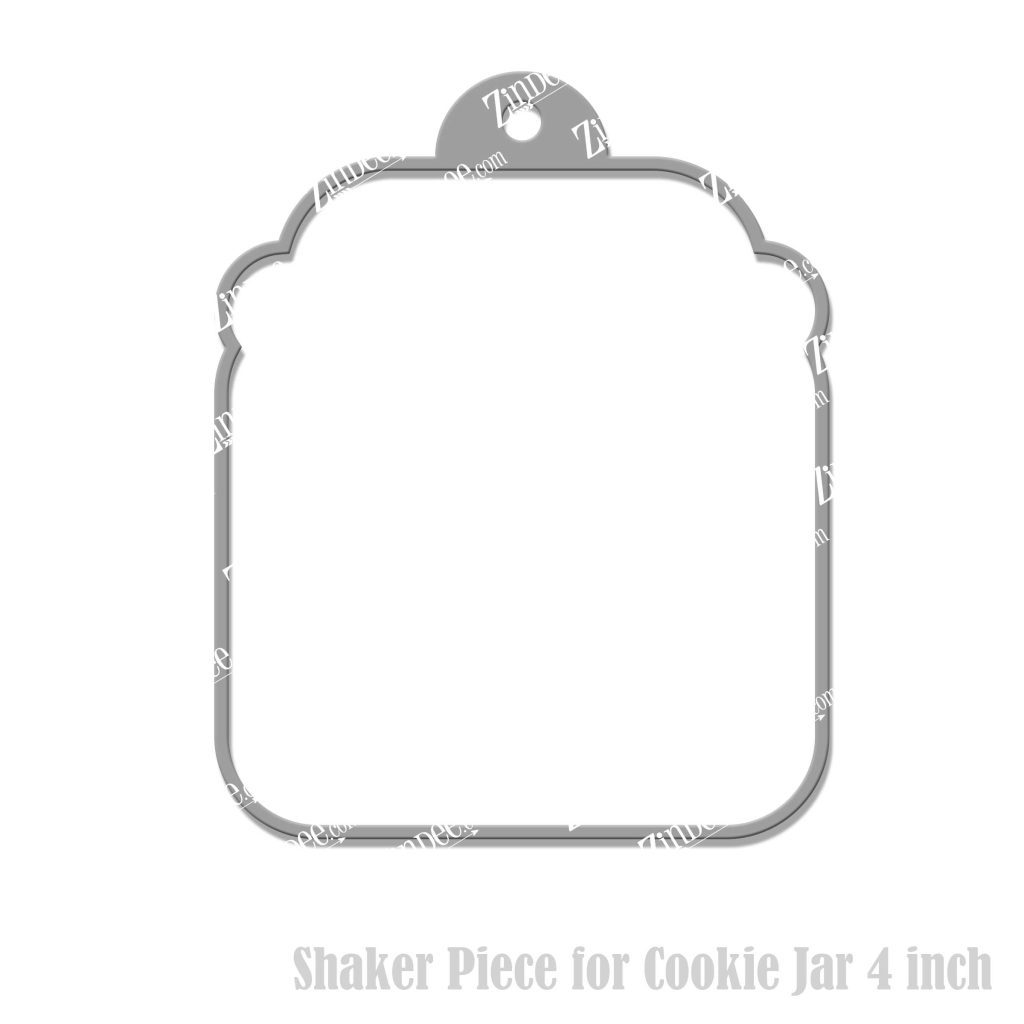 Cookie Jar Shaker Piece (4 inch) – Zindee