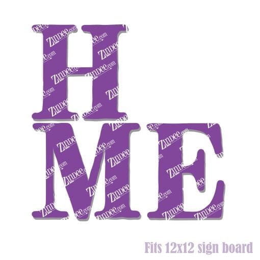 HME 3″ letters – Zindee