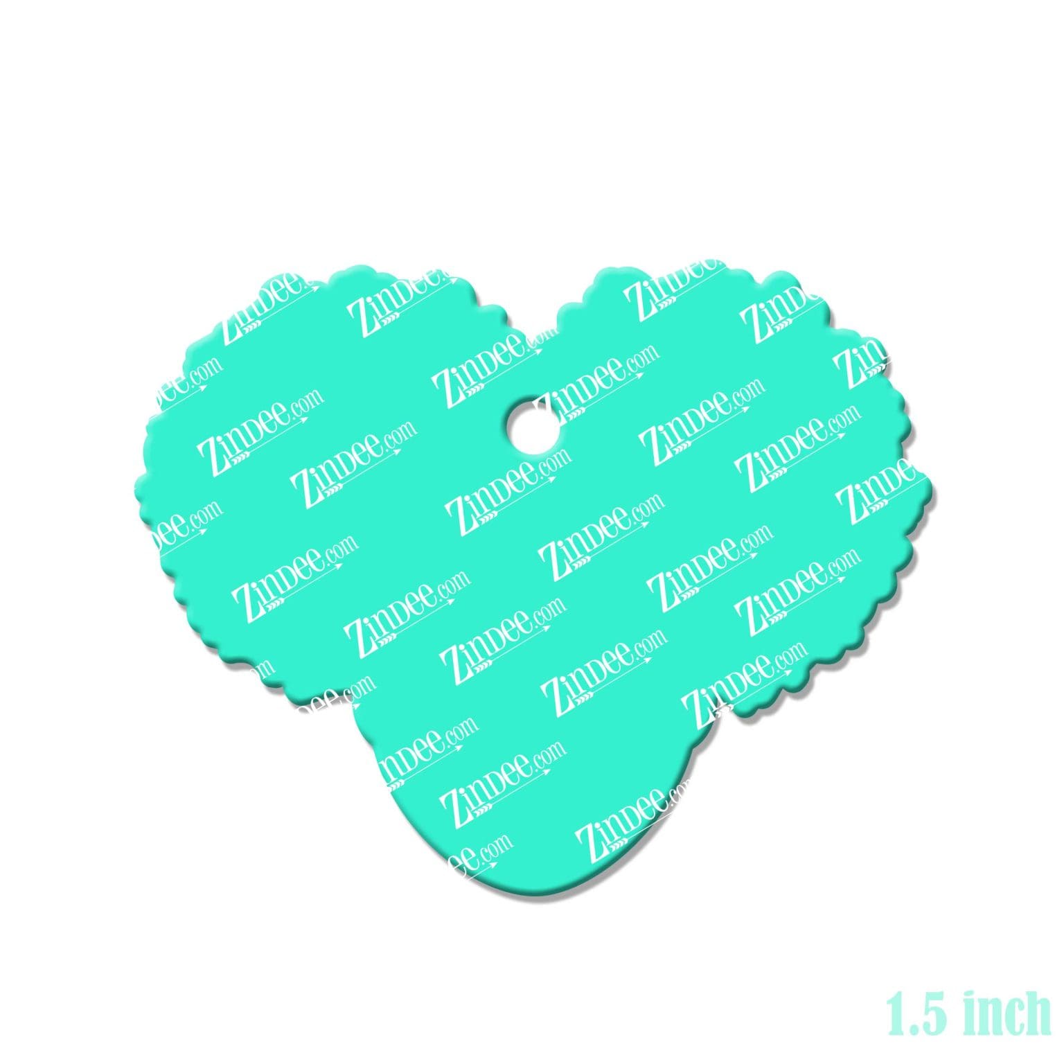 Puff Girl – Mini Acrylic Charm Blank (1.5″) | Optional Sticker or UV ...