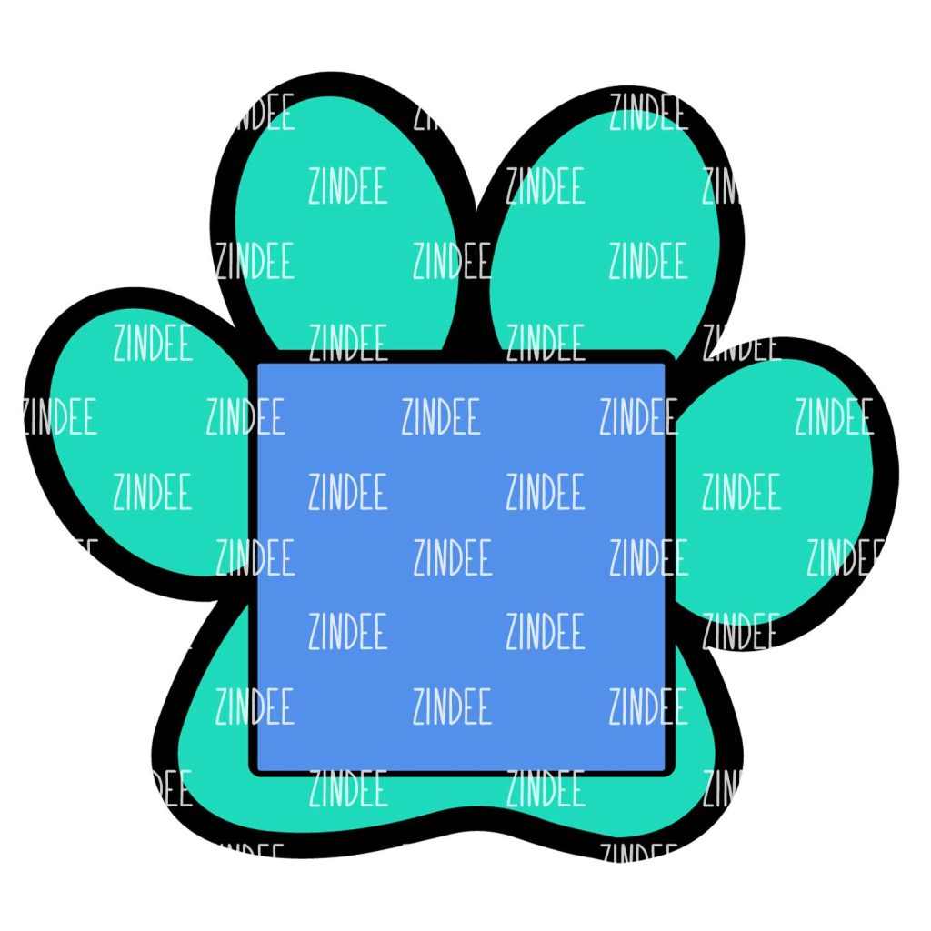Paw Print Sticky Note Holder – Zindee