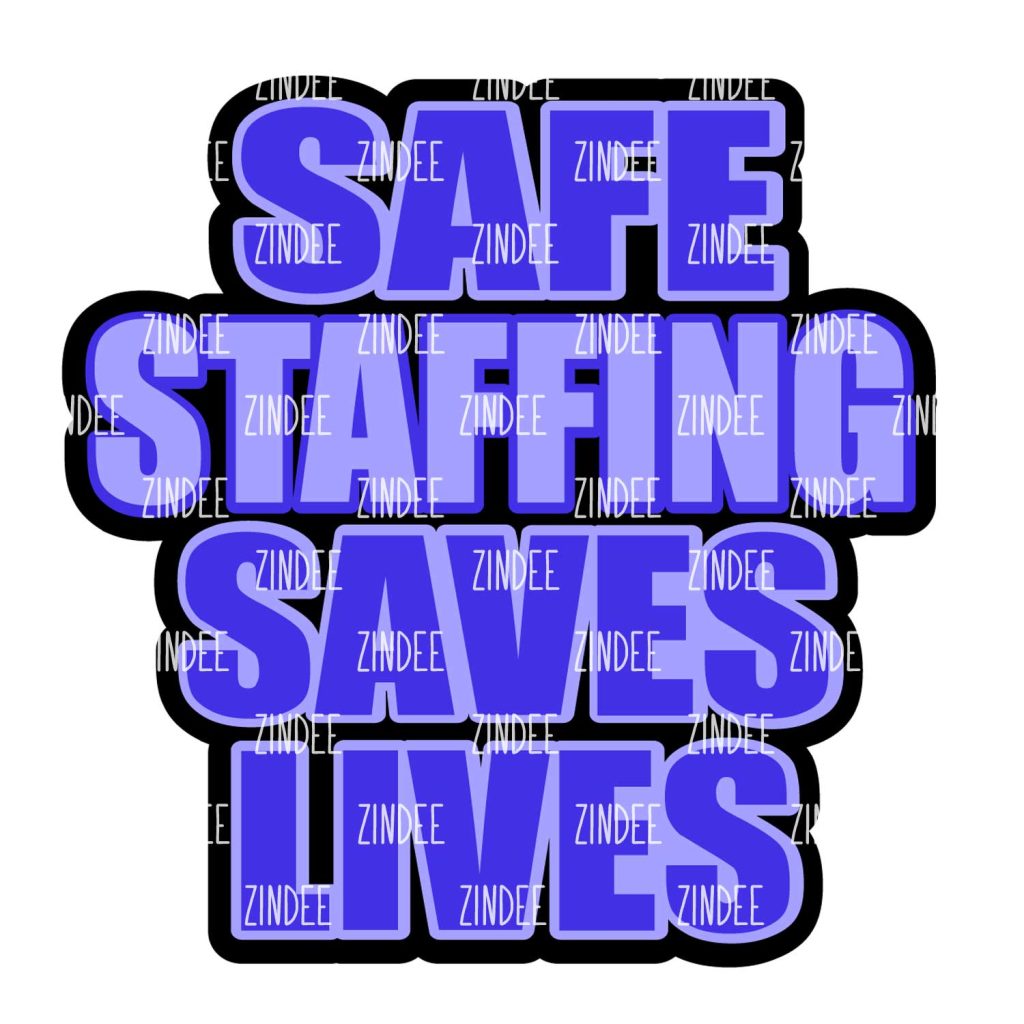 Safe Staffing Acrylic Blank- Sticker- UV DTF (2 inch) NO HOLE – Zindee