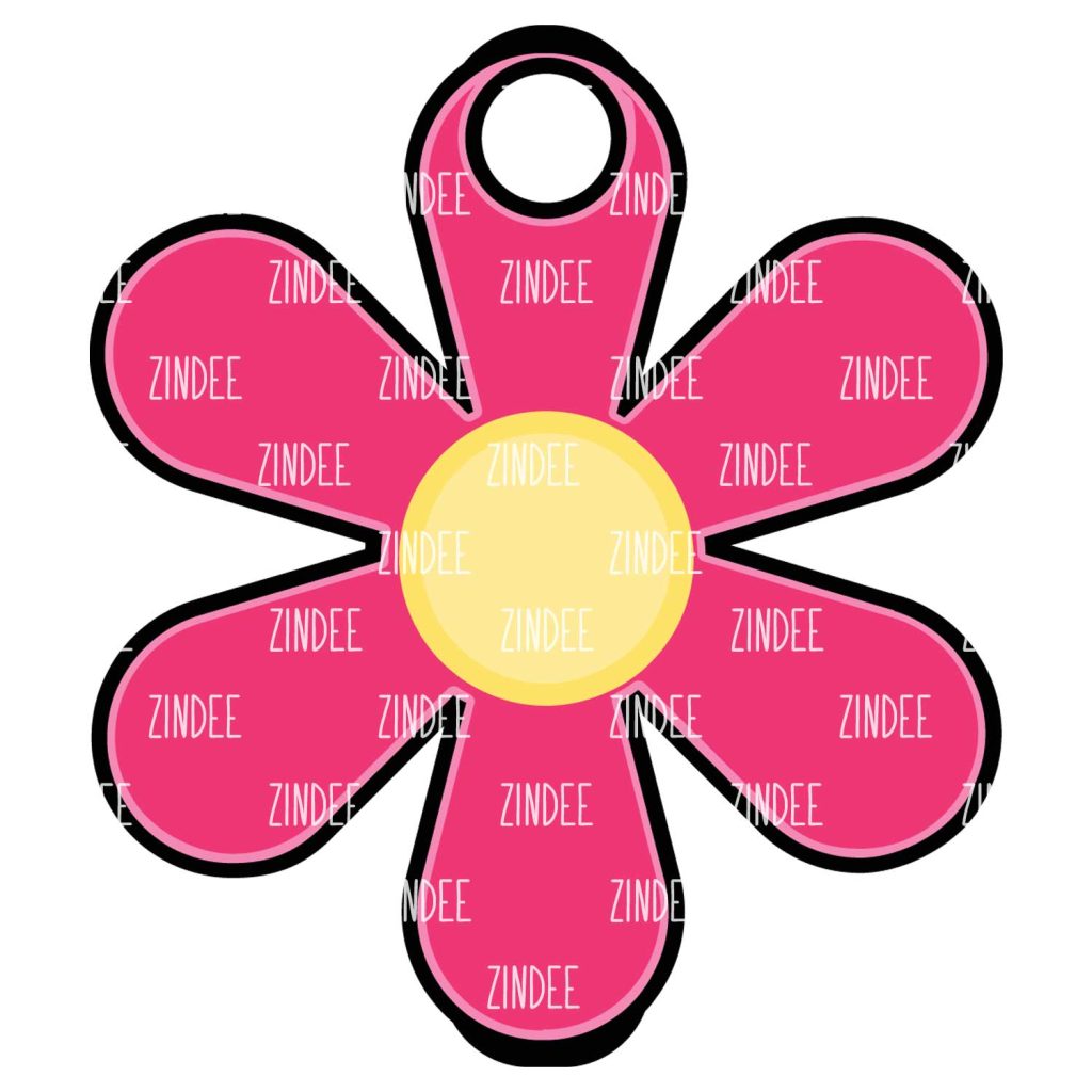 Groovy Flower Tumbler Tag (Stanley 40 oz 2.0) – Zindee