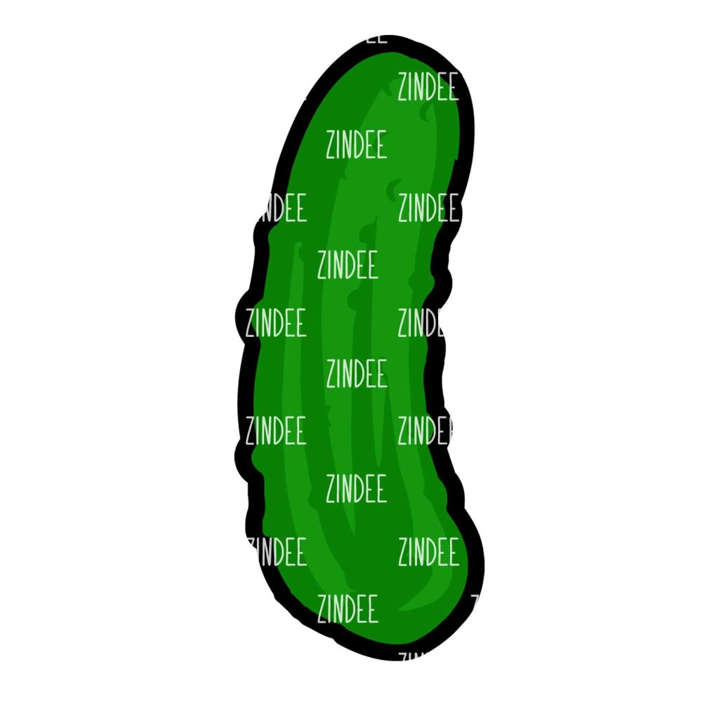 Pickle 1 inch (shaker filler) NO HOLE (10 pack) – Zindee