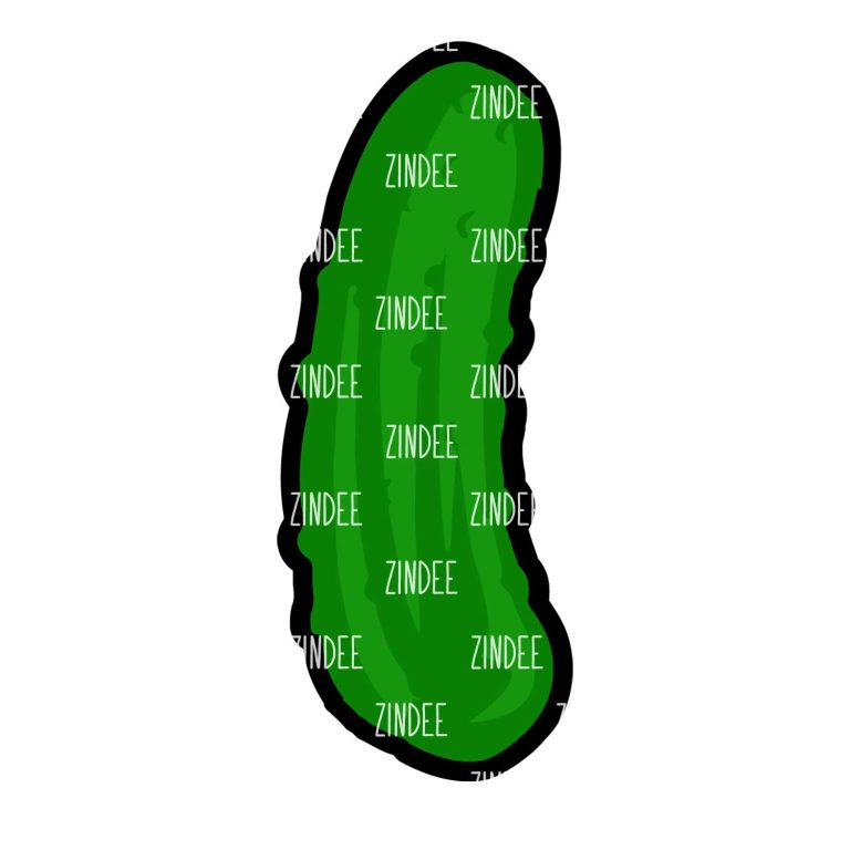 Pickle 1 inch (shaker filler) NO HOLE (10 pack) – Zindee