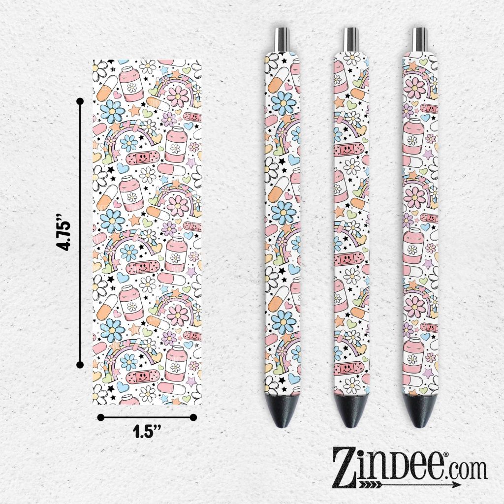 Mental Health VINYL Pen Wrap – Zindee