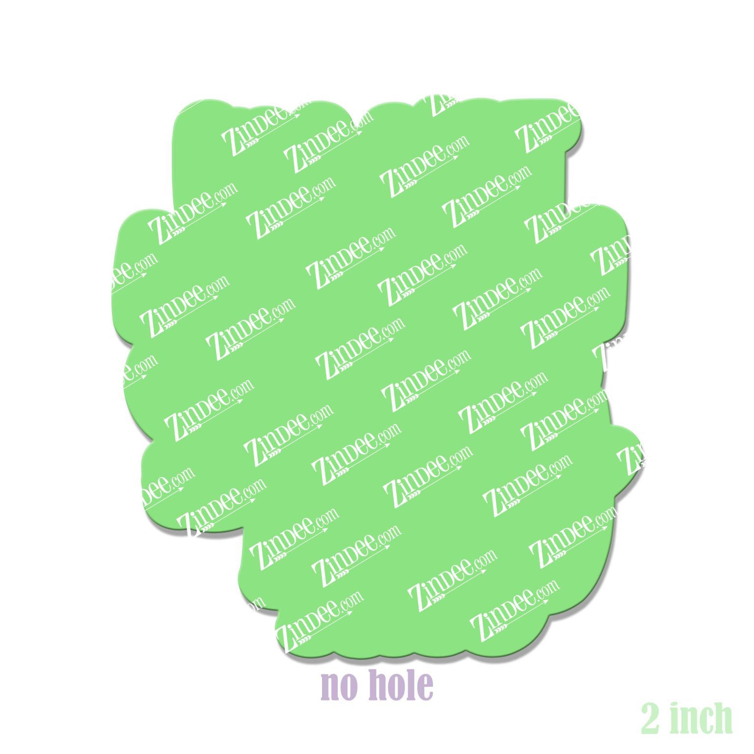 Spicy Nice Acrylic Blank- Sticker- UV DTF (2 inch) NO HOLE – Zindee