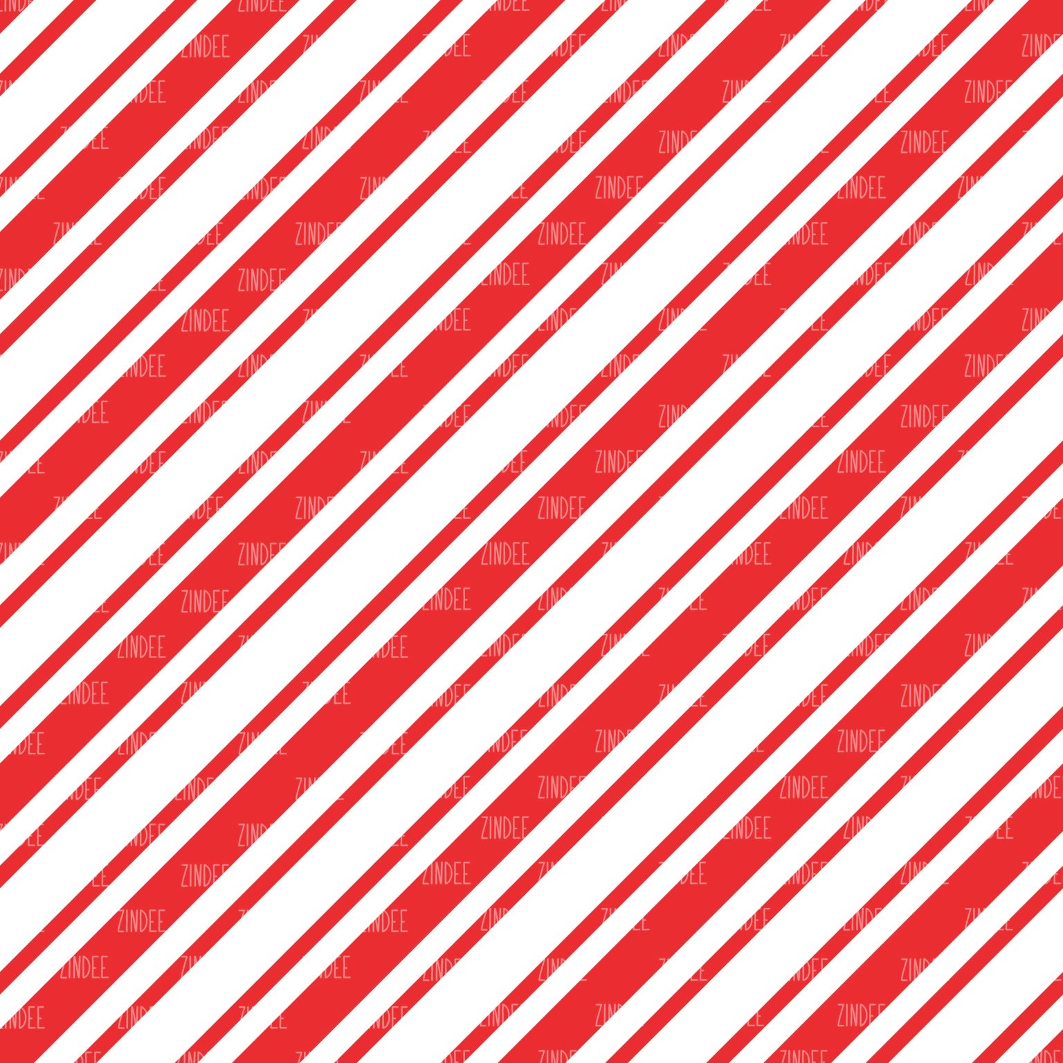 Candy Cane Pattern Red seamless (Sublimation Sheet) – Zindee
