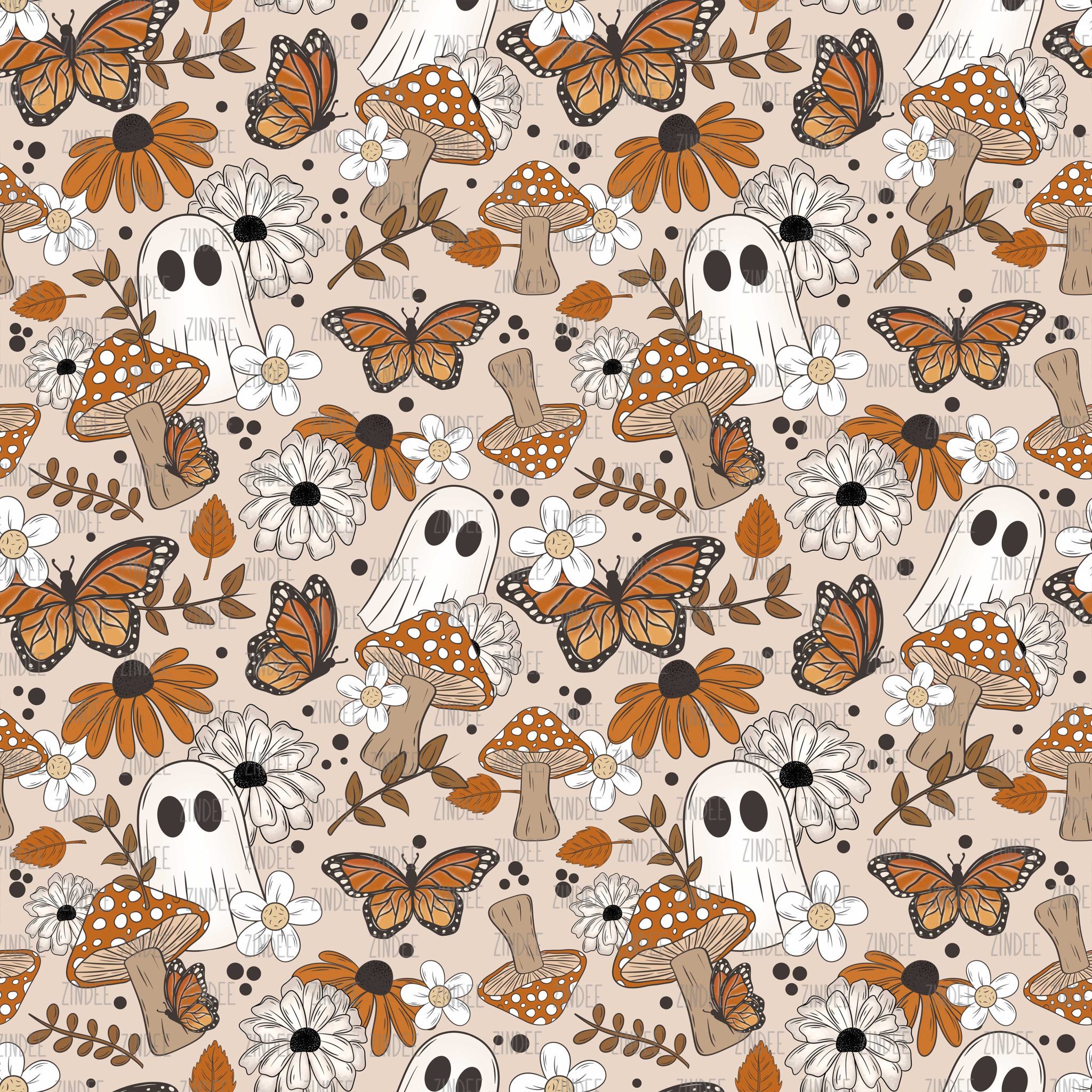 Fall Ghost Tan seamless (Sublimation Sheet) – Zindee