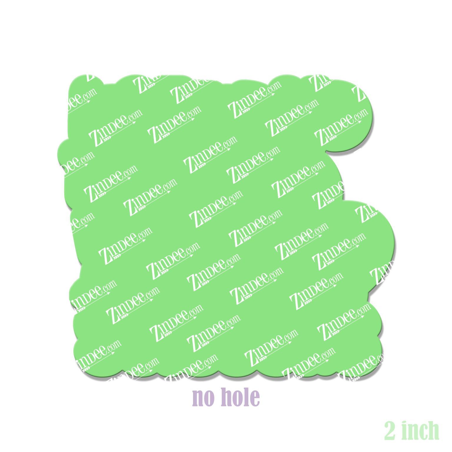 Run With Scissors Acrylic Blank- Sticker- UV DTF (2 inch) NO HOLE – Zindee