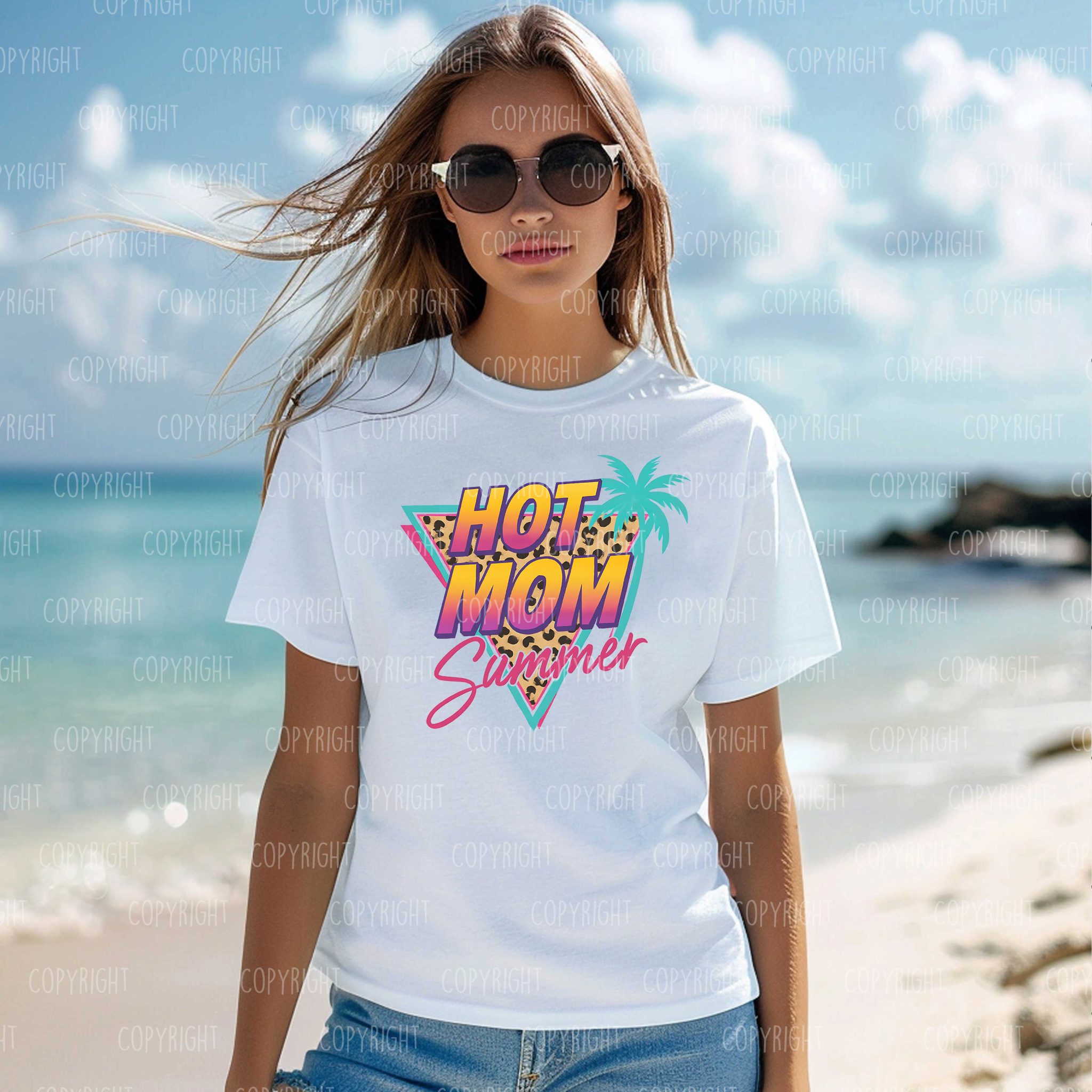 Hot Mom Summer DTF Transfer – Zindee