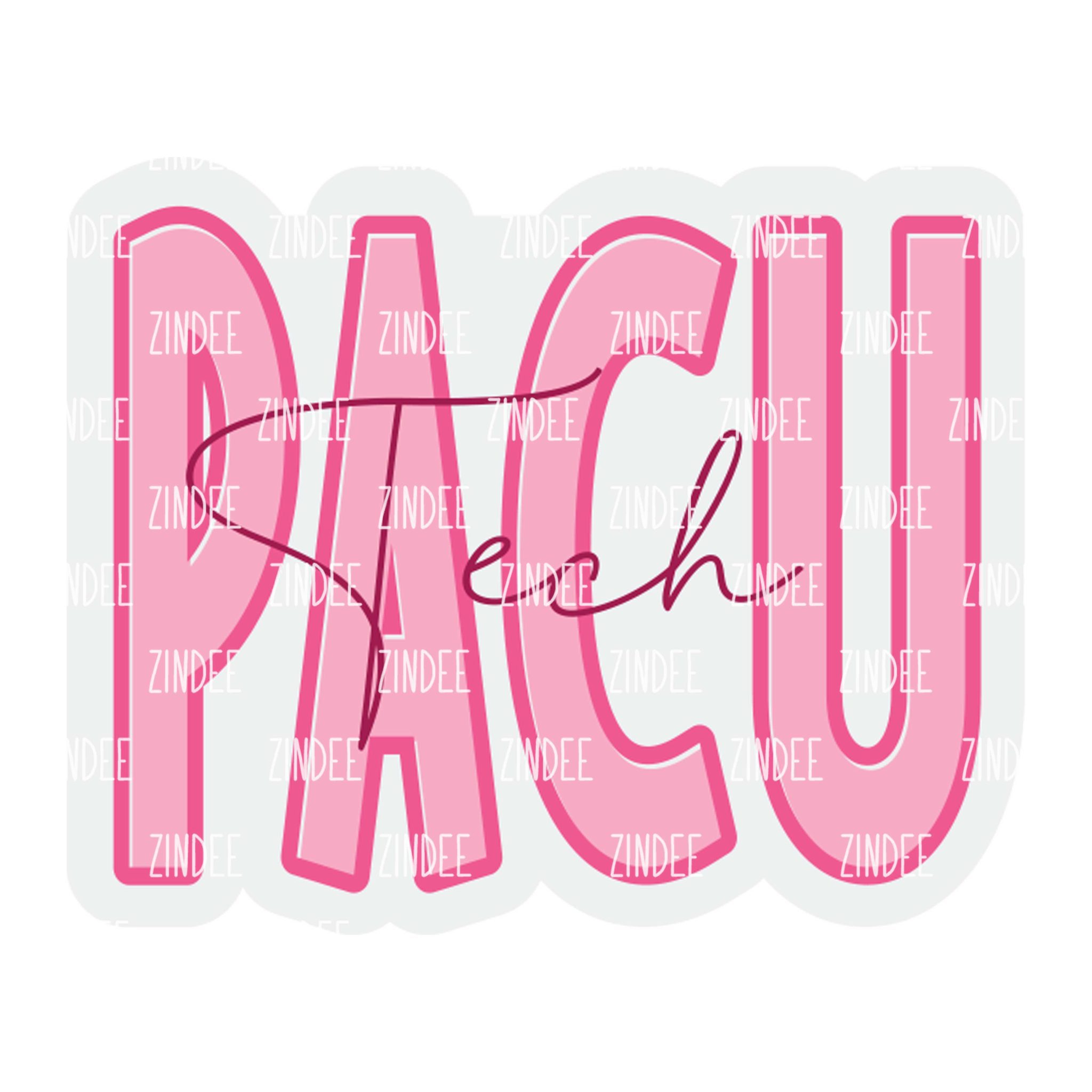 PACU Tech Acrylic Blank- Sticker- UV DTF (2 inch) NO HOLE – Zindee