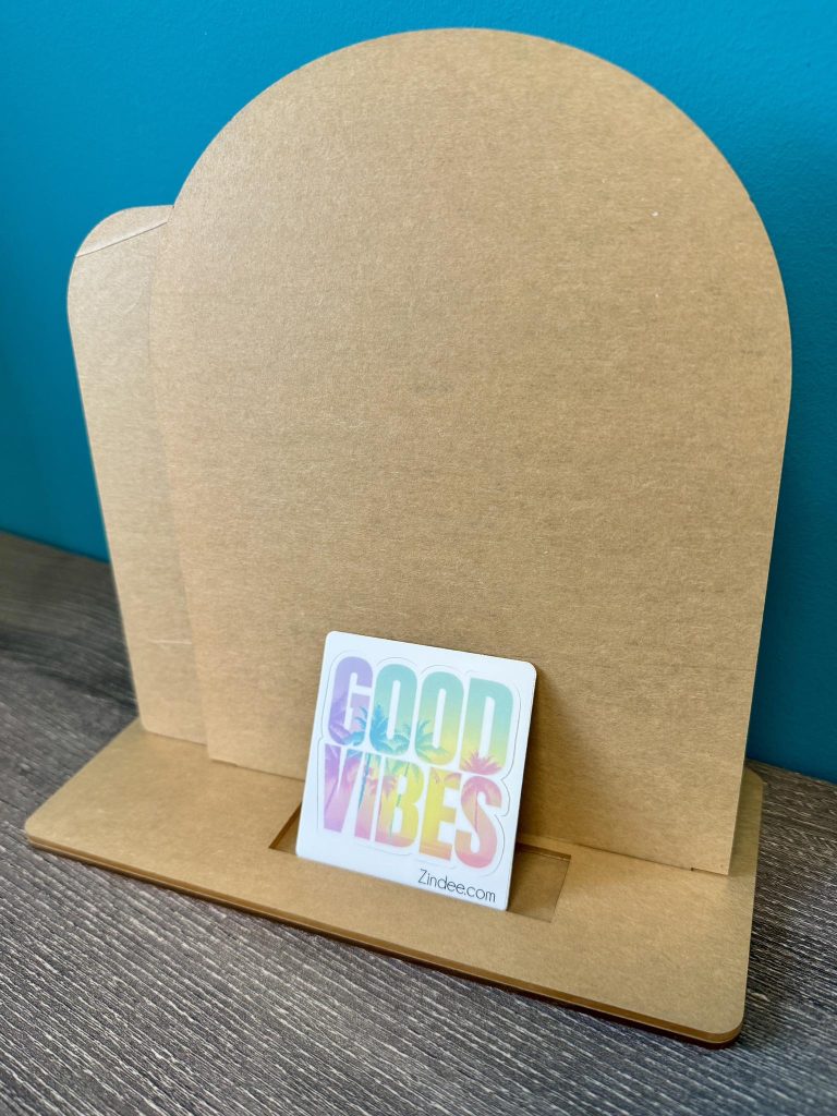 Business Sign – Scan Me Display – Zindee