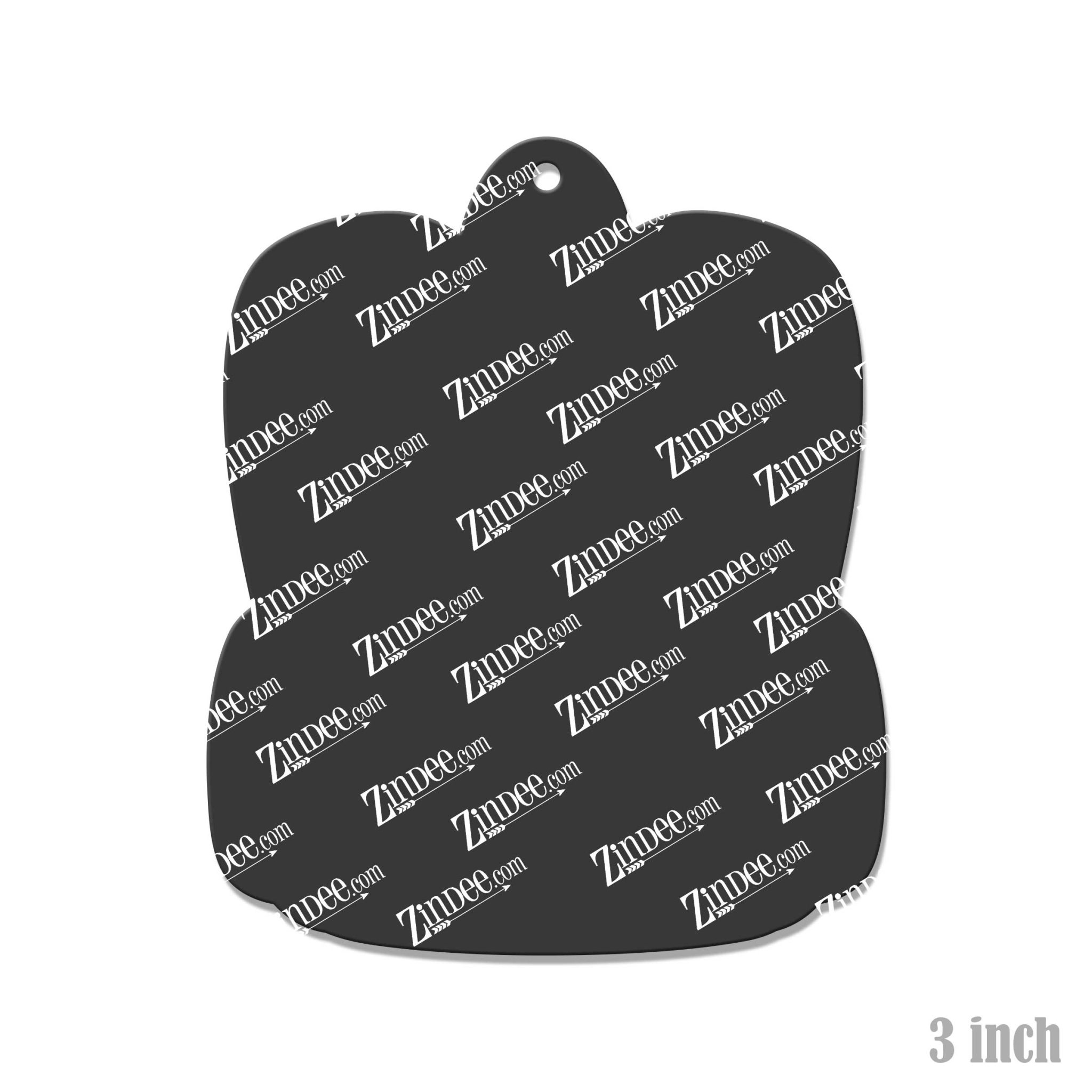 Backpack Acrylic Blank- Sticker- UV DTF (3 inch) – Zindee