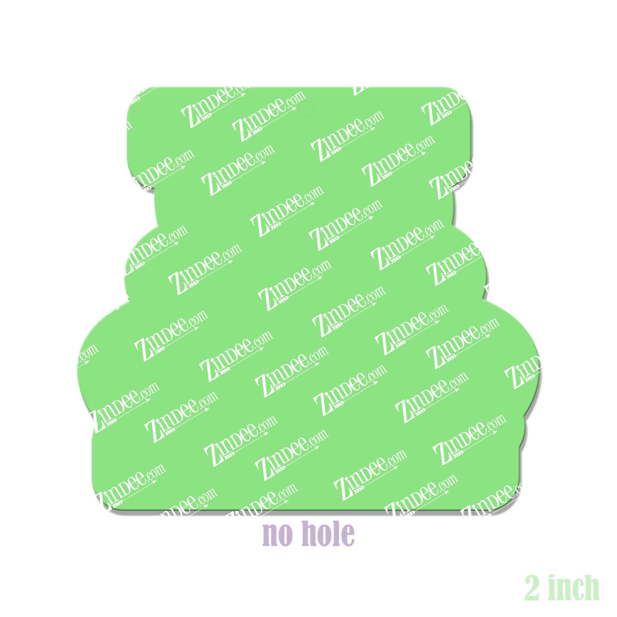 Melty Smore Snowman Acrylic Blank- Sticker- UV DTF (2 inch) NO HOLE ...