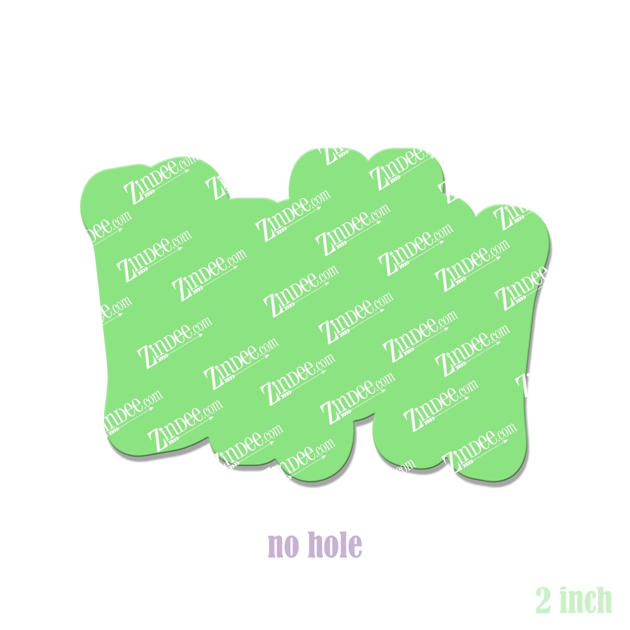 Bruh Acrylic Blank- Sticker- UV DTF (2 inch) NO HOLE – Zindee