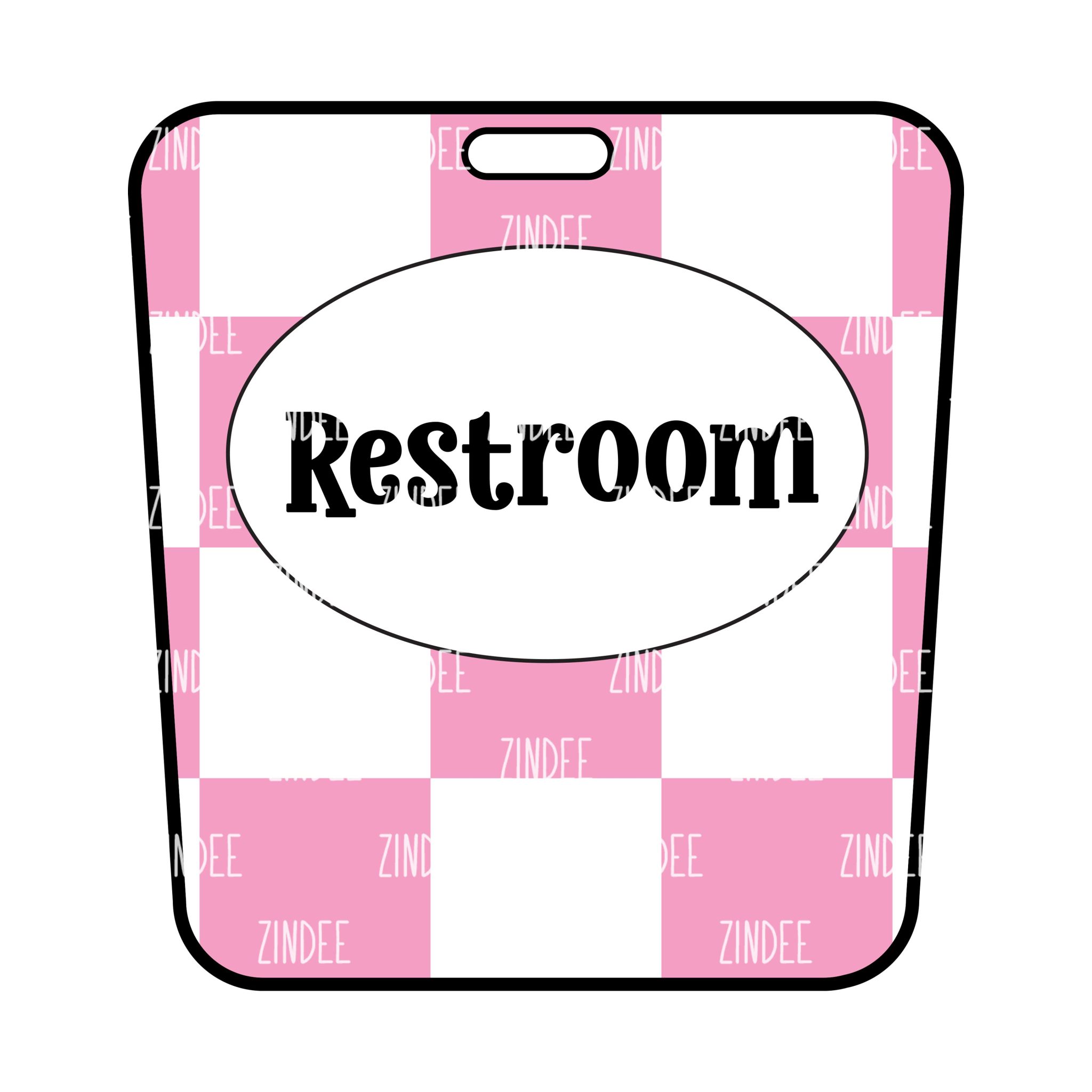 Hall Pass (SINGLE PIECE) Checker – Zindee