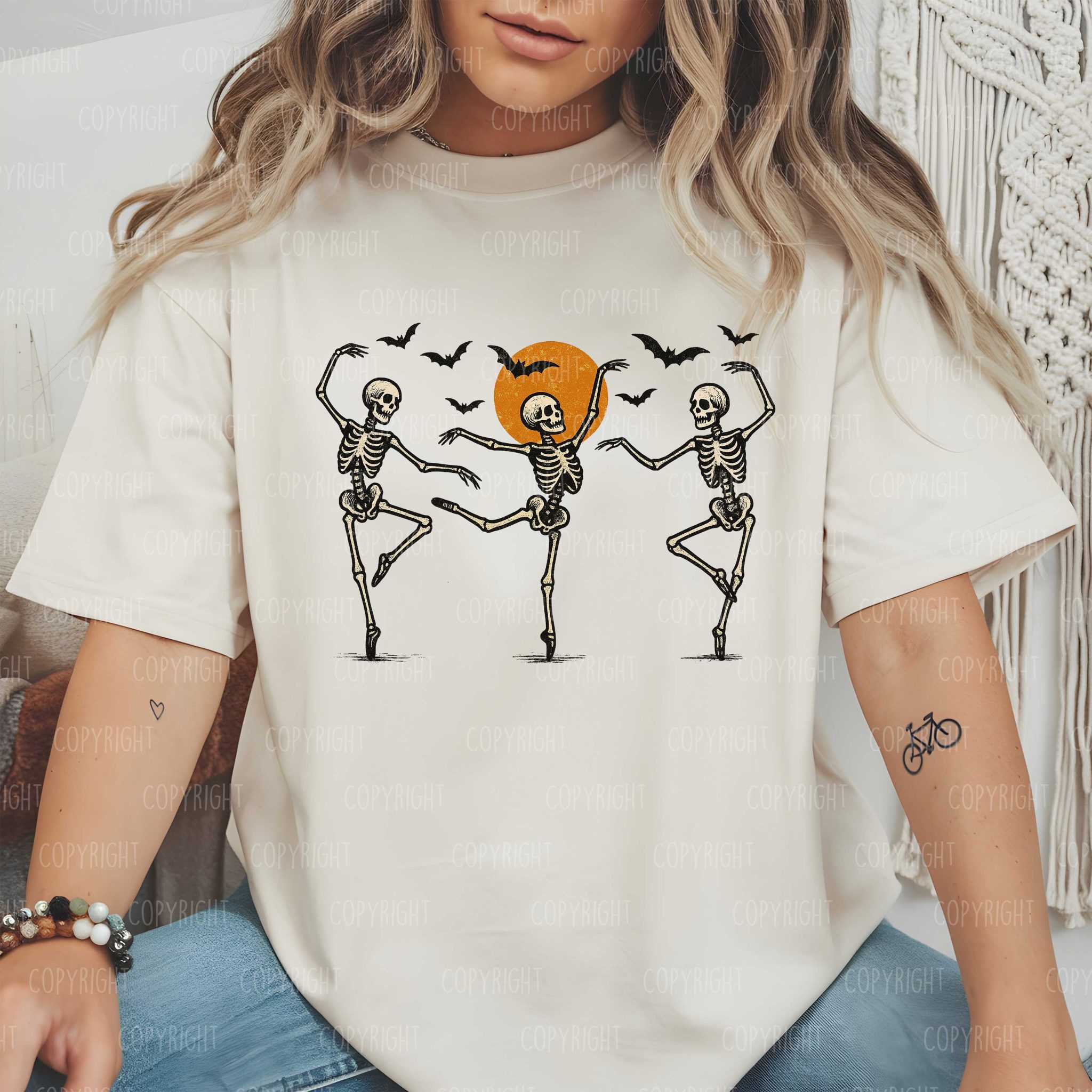 Skeleton Dance DTF Transfer – Zindee