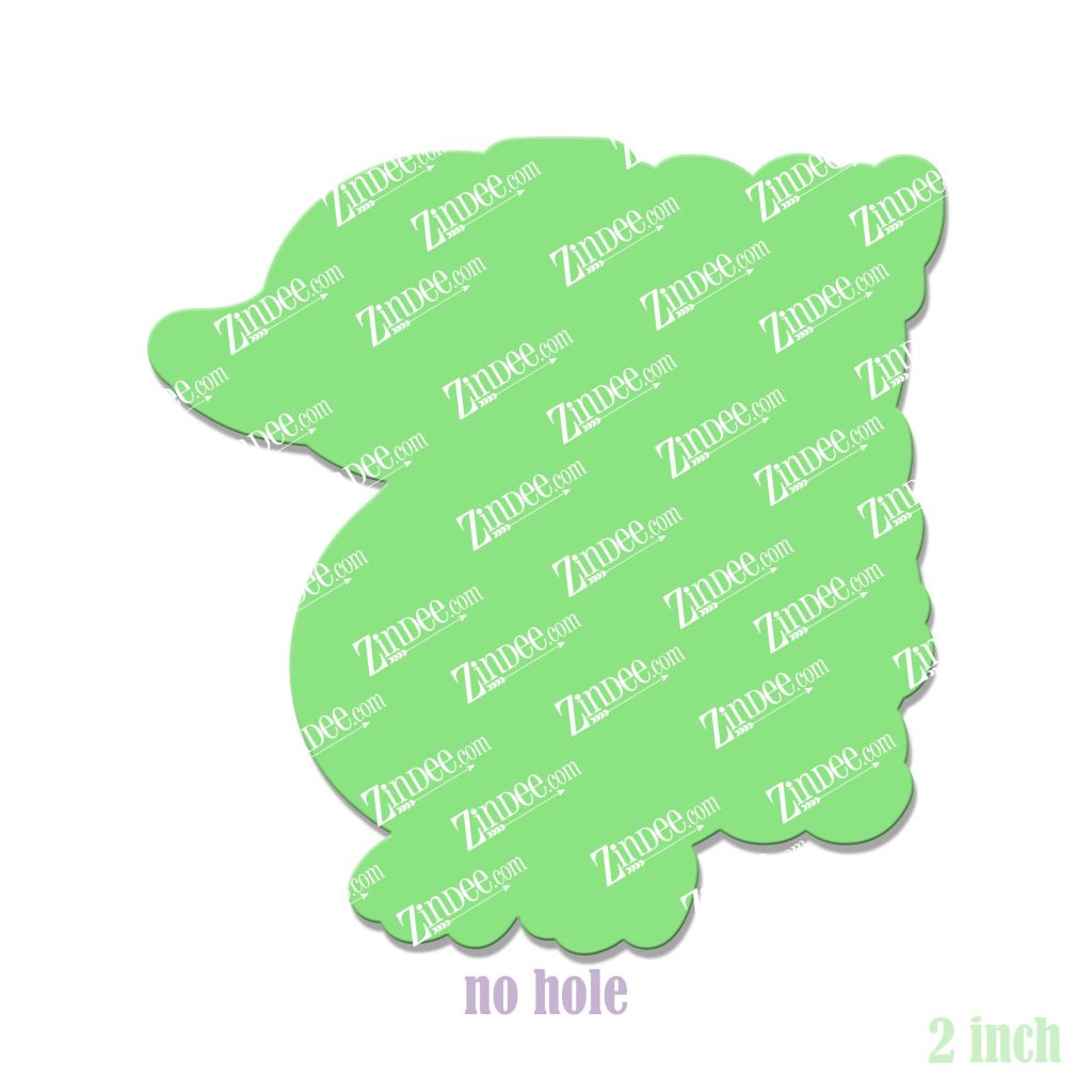 Serious Goose Acrylic Blank- Sticker- UV DTF (2 inch) NO HOLE – Zindee