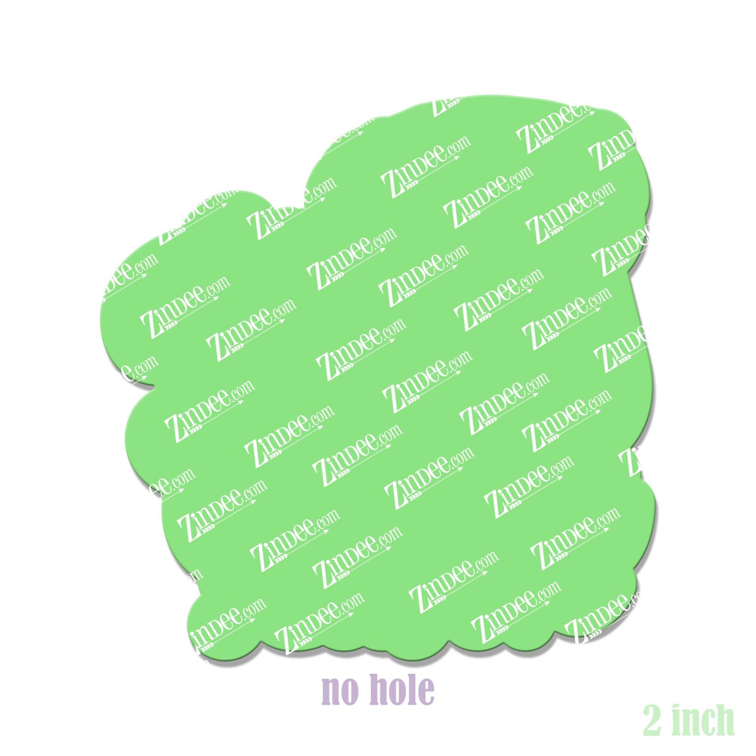 King Cake Season Acrylic Blank- Sticker- UV DTF (2 inch) NO HOLE – Zindee