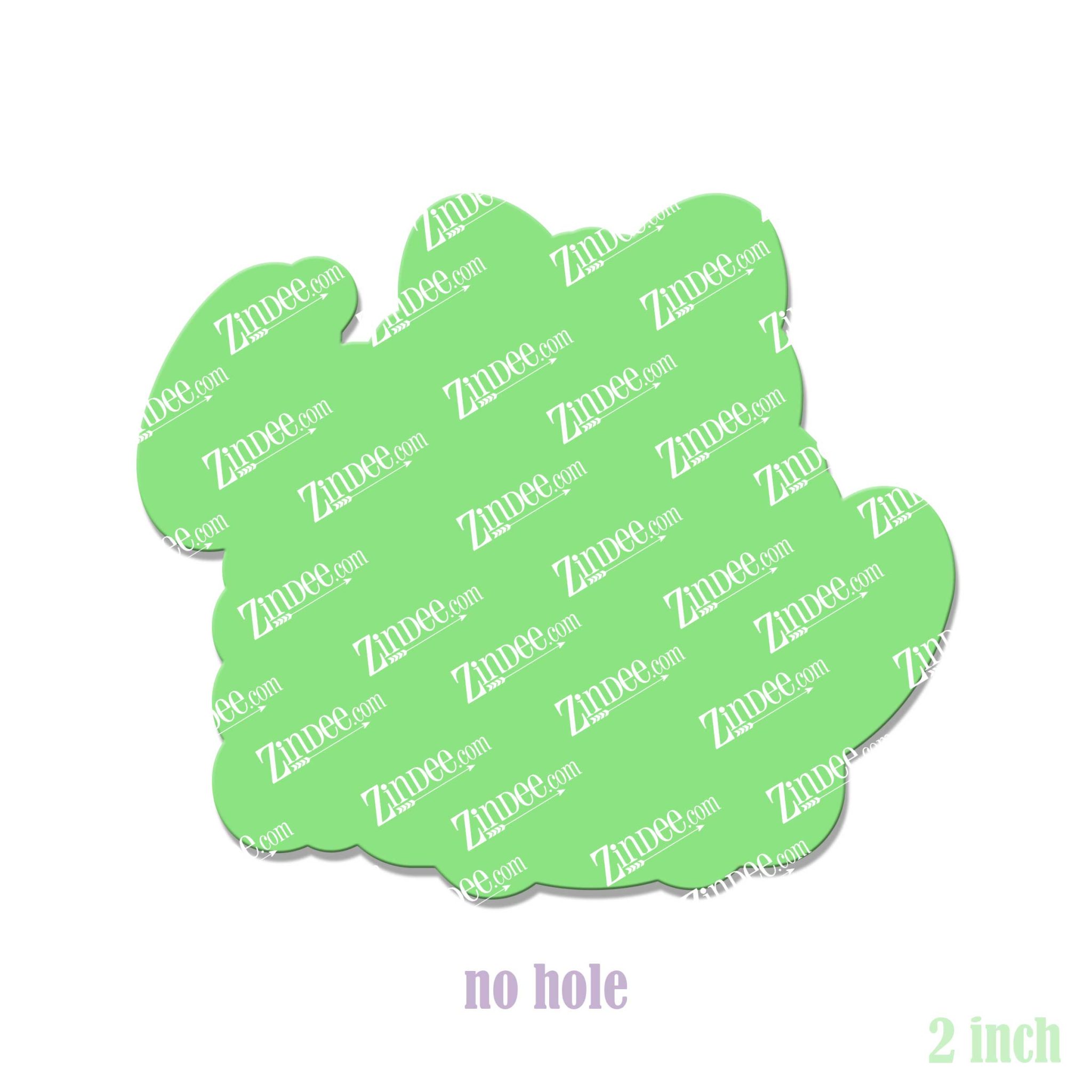 Cat Scan Acrylic Blank- Sticker- UV DTF (2 inch) NO HOLE – Zindee
